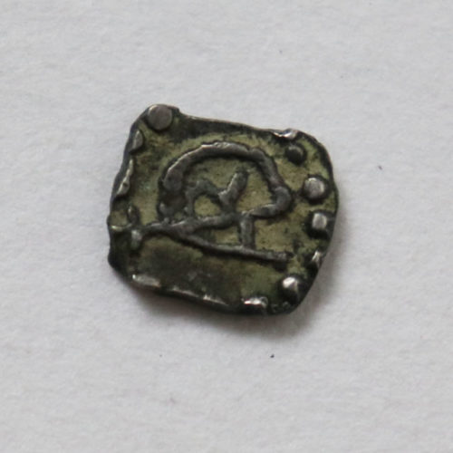 Denier Mérovingien frappé à Arles (ARD/ANT), circa 715-726 au nom d ...